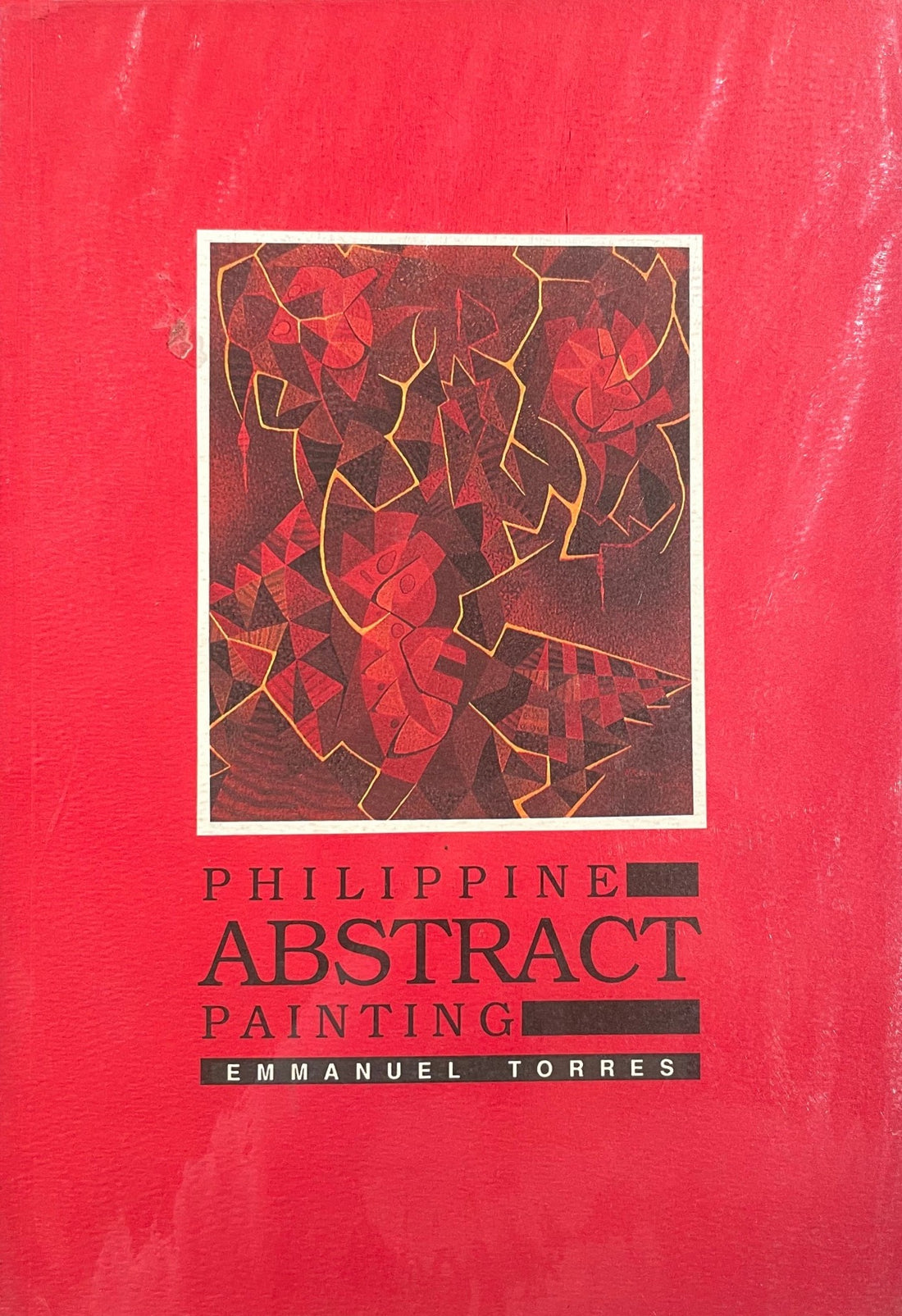 Philippine Abstract Painting by Emmanuel Torres – Archivo 1984